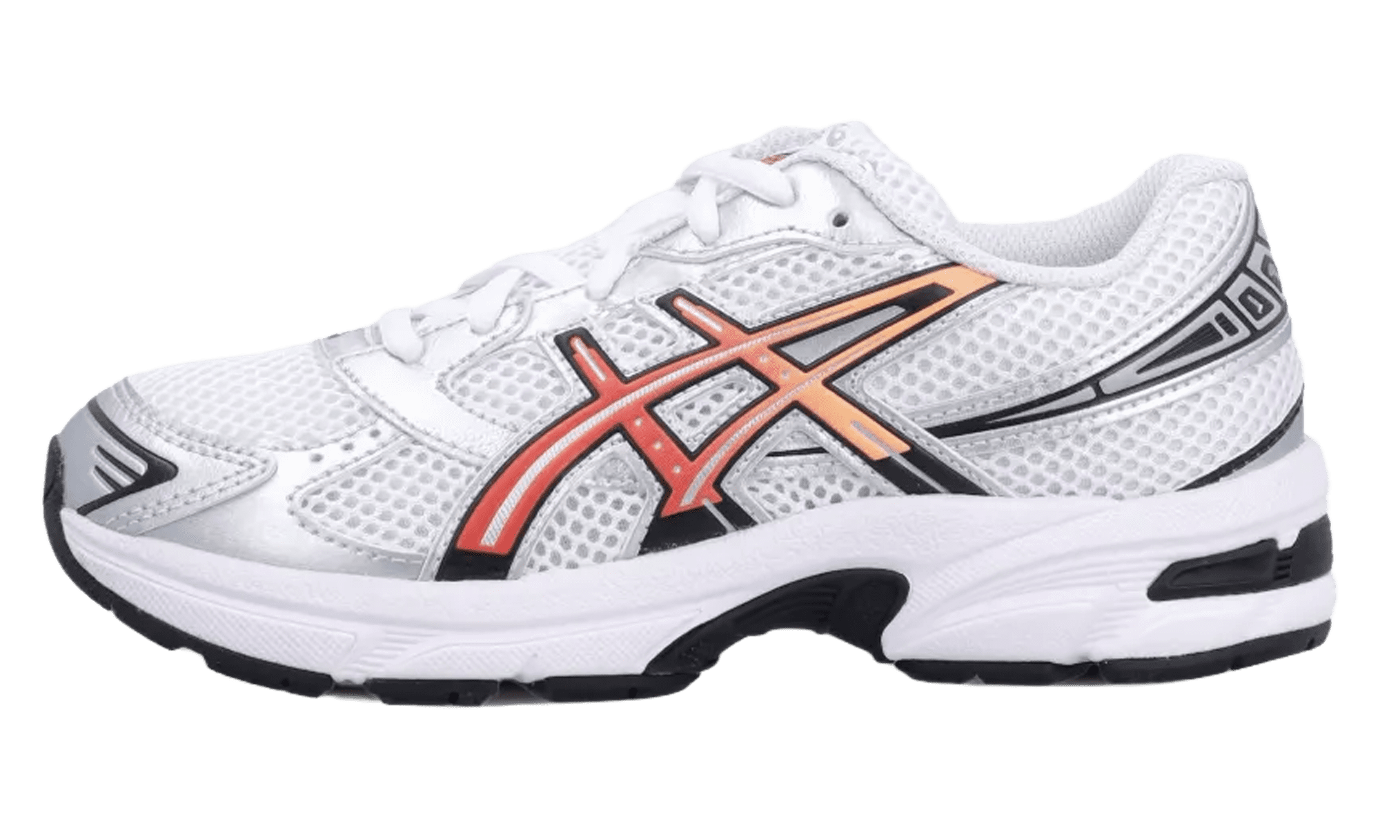 ASICS GRADE SCHOOL Gel-1130 GS "White / Red Snapper" 1204A169 104 ...