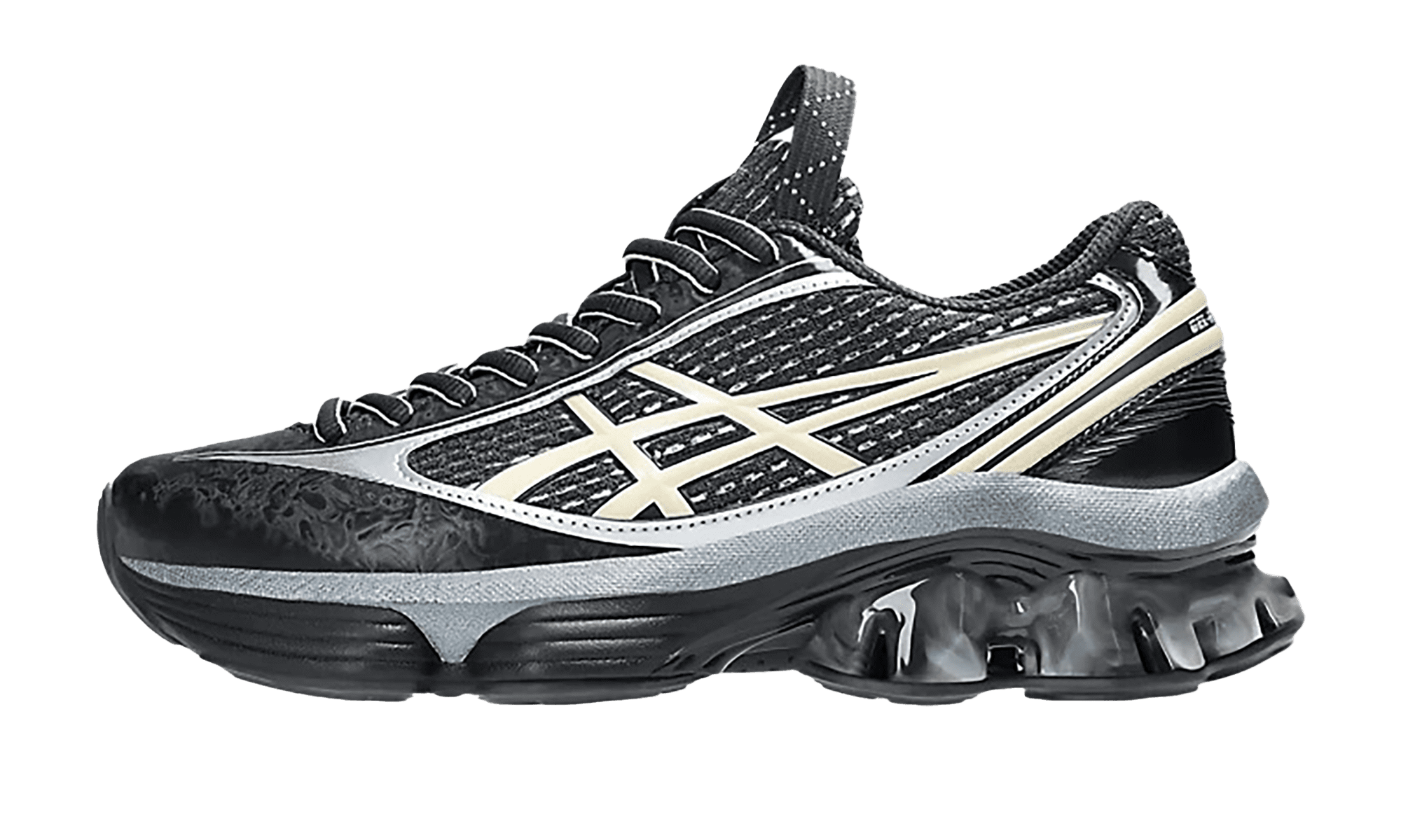 ASICS MENS GEL-Kinetic Fluent US6-S "Kiko Kostadinov - Black / Vanilla ...