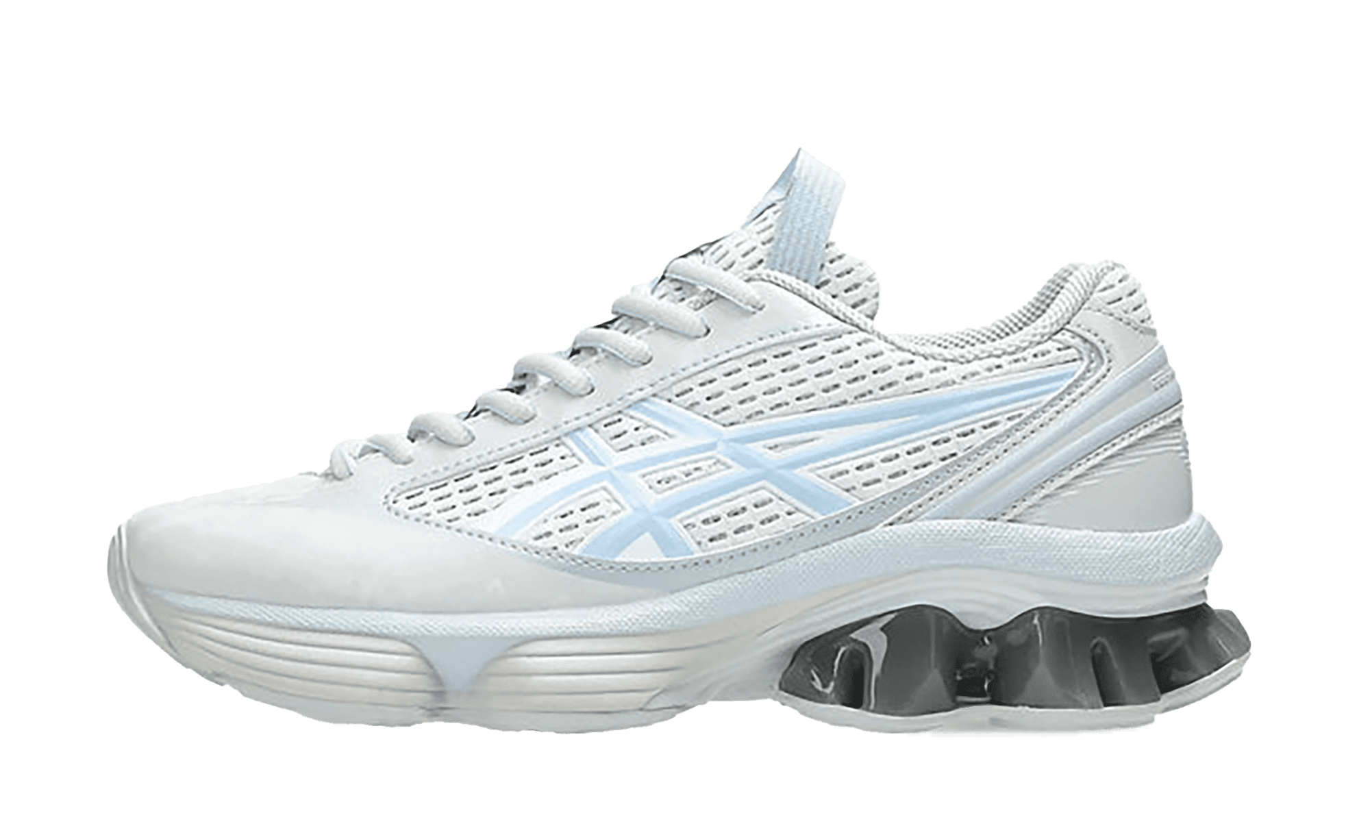 ASICS MENS GEL-Kinetic Fluent US6-S "Kiko Kostadinov - Glacier Grey / Soft Sky" 1203A748 020 ...