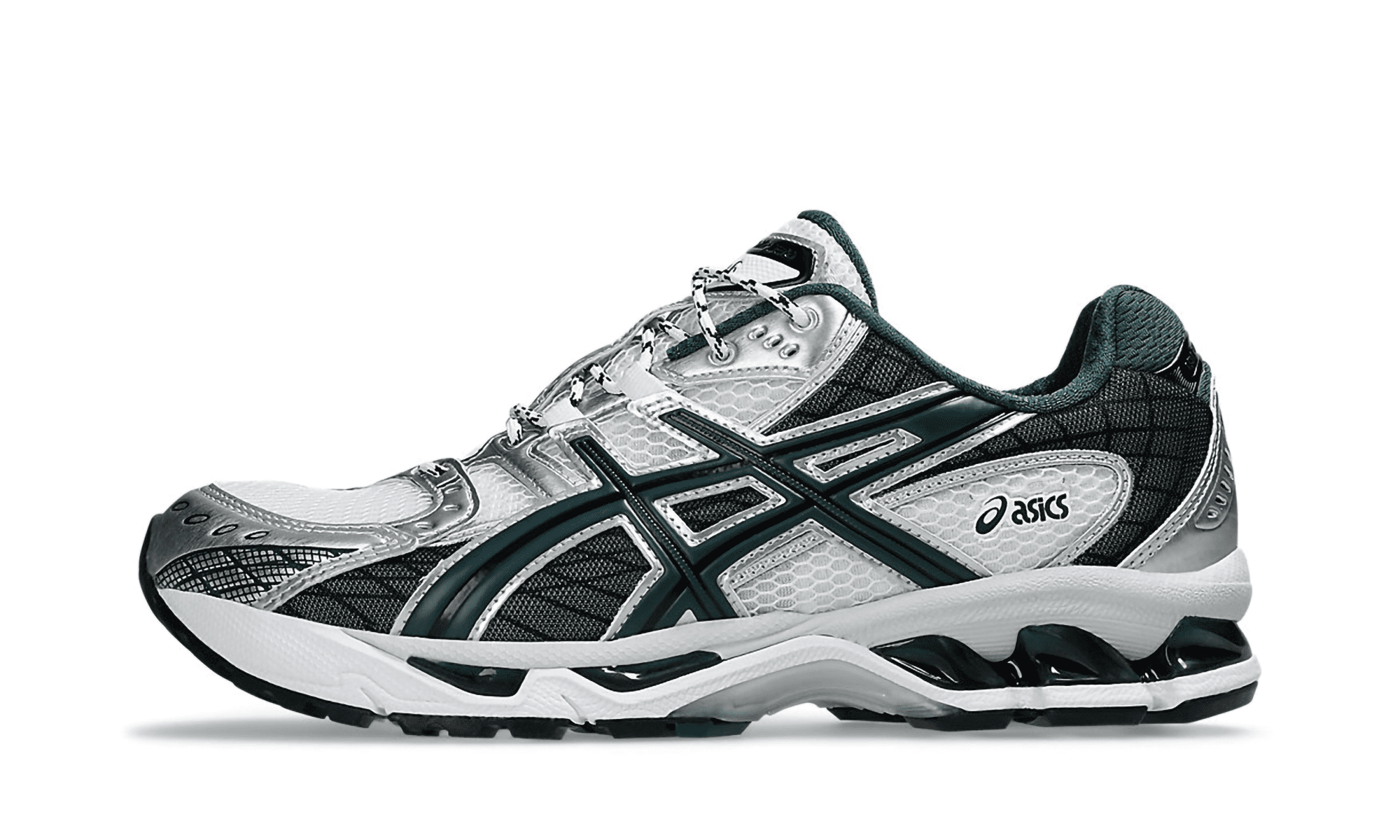 ASICS MENS GEL-Nimbus 10.1 "White Saxon Green" 1203A543 103 1203A543 ...