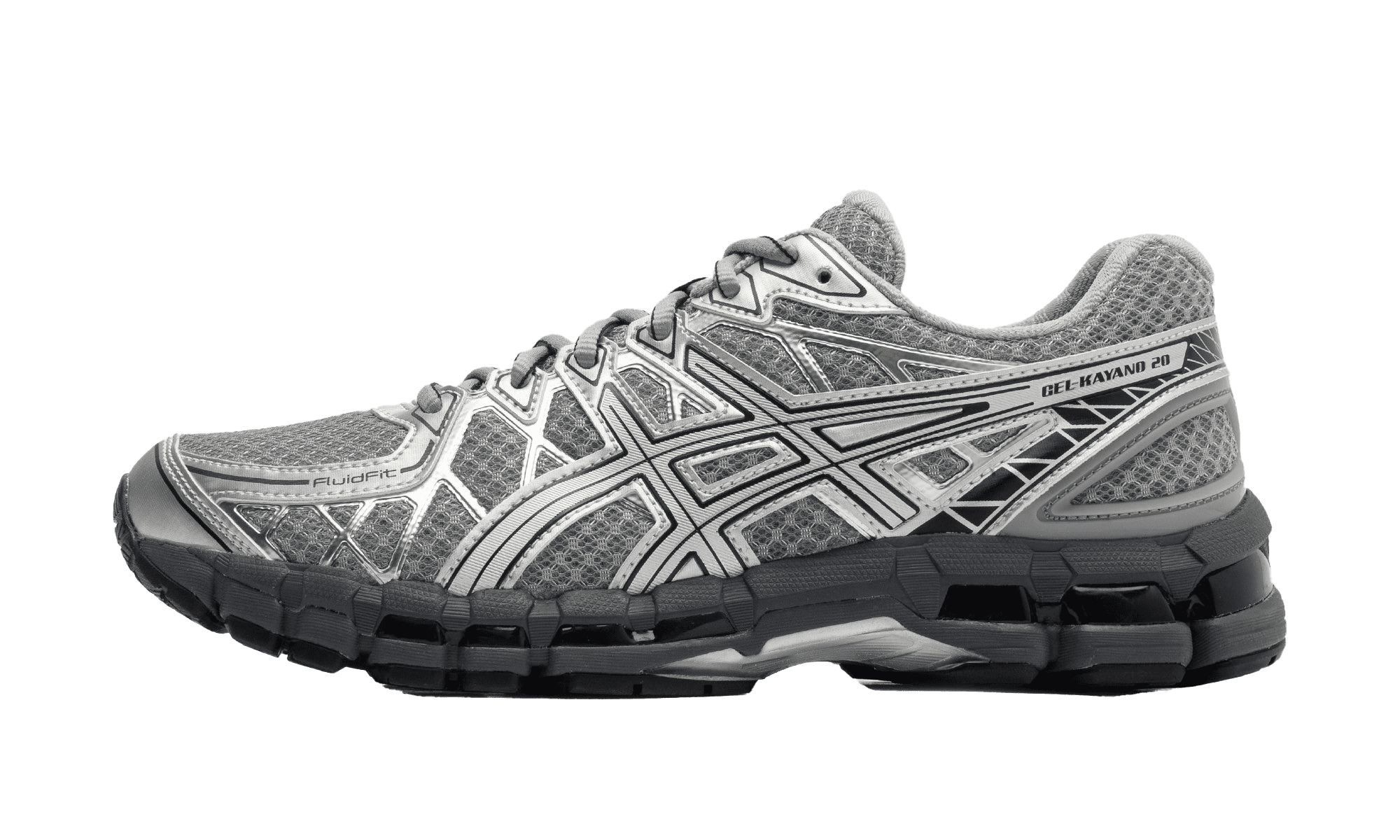 ASICS MENS Gel-Kayano 20 "Gravel Pure Silver" 1203A388 020 from Stadium ...