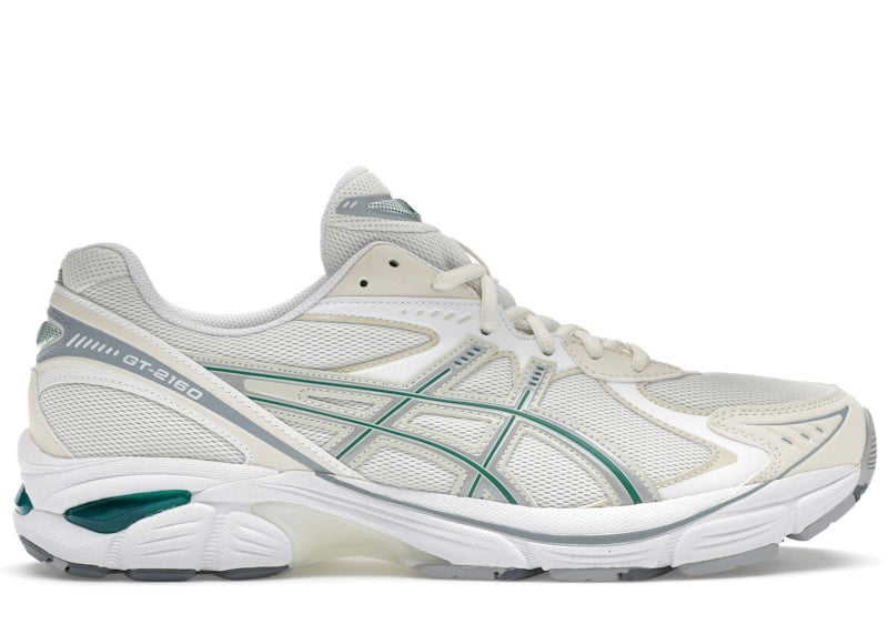 ASICS Men's GT-2160 Cream Jasper Green Running Shoes, from StockX ...