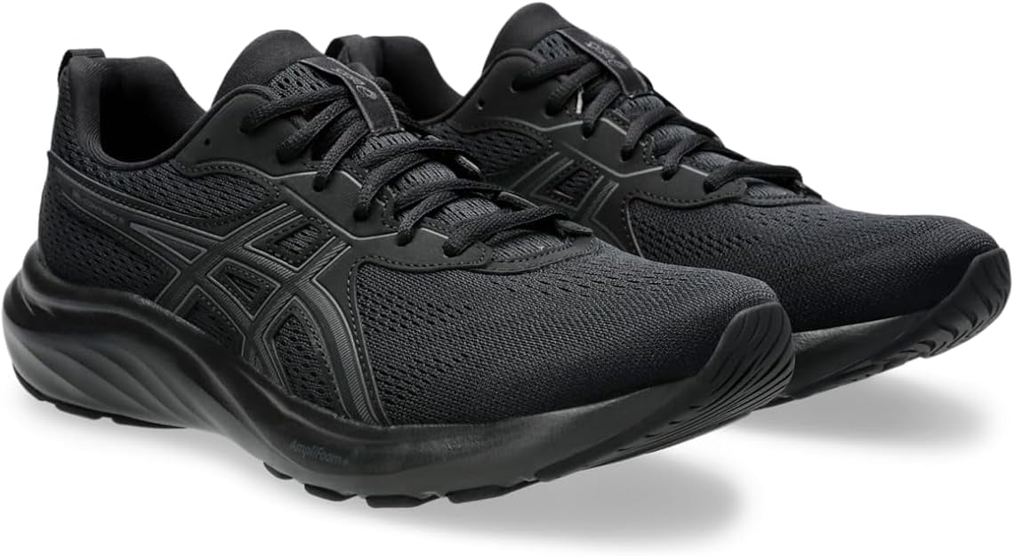 ASICS Men's Gel-Contend 9 Running Shoes, Black/Graphite Grey, 10 ...