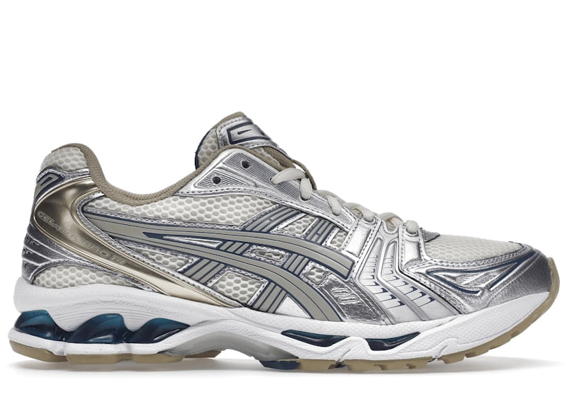 ASICS Men's Gel-Kayano 14 Cream Pure Silver Champagne Shoes, from ...