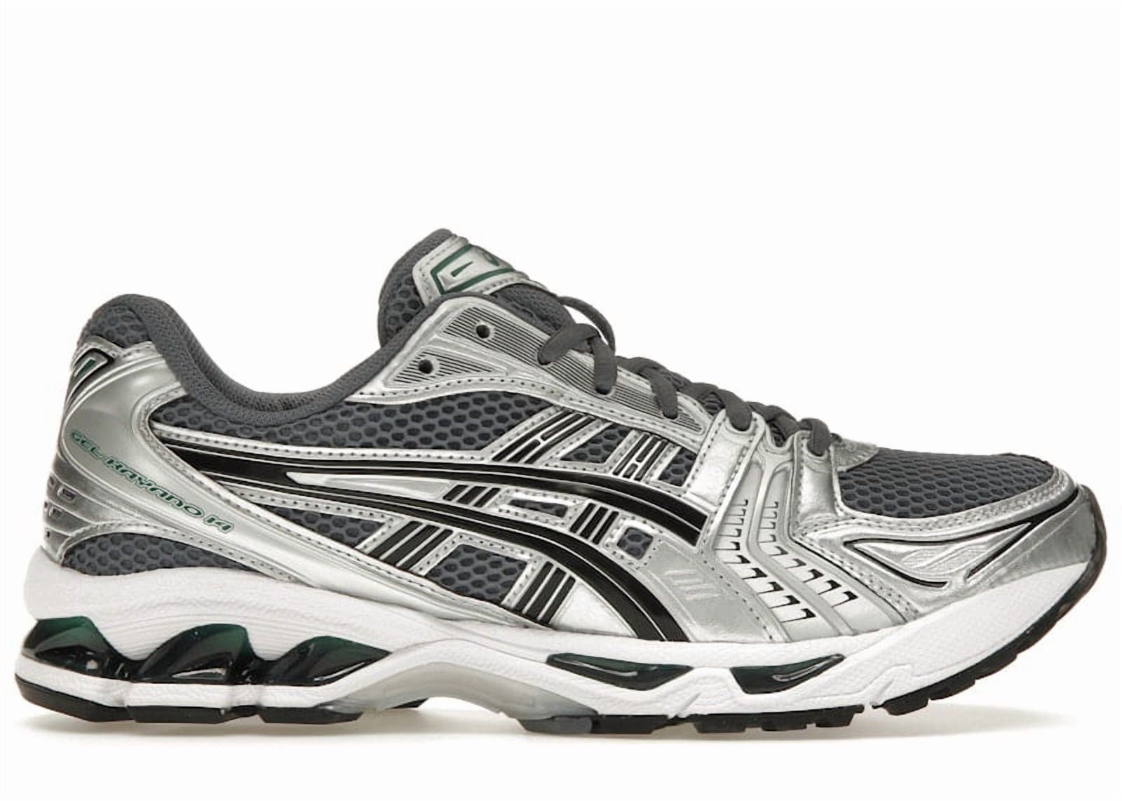 ASICS Men's Gel-Kayano 14 Metropolis Jasper Green Running Shoes, from ...