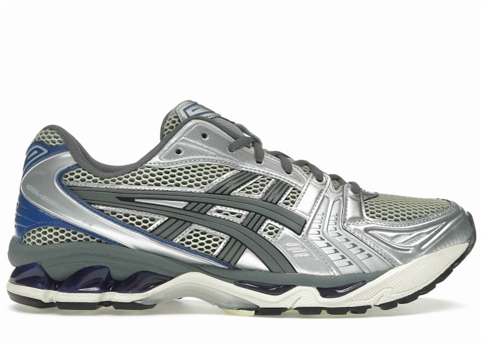 ASICS Men's Gel-Kayano 14 Soft Yellow Asics Blue Shoes, from StockX ...
