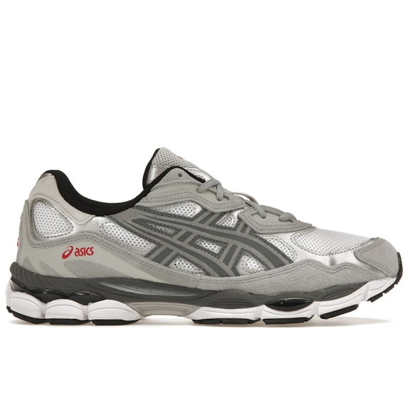ASICS Men's Gel-NYC White Steel Grey Shoes, from StockX - Walmart.com