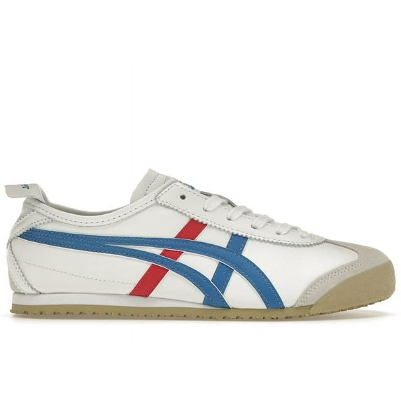 ASICS Men's Onitsuka Tiger Mexico 66 White Blue Red Shoes, from StockX ...