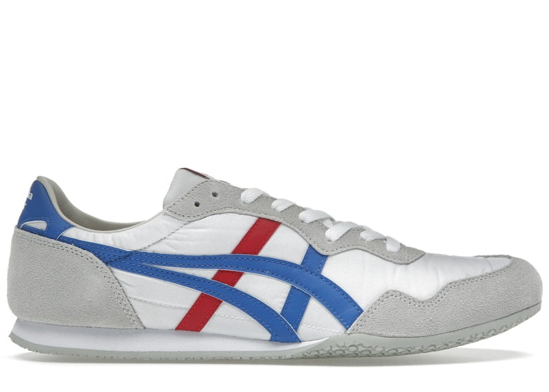 ASICS Men's Onitsuka Tiger Serrano White Directoire Blue Red Shoes ...