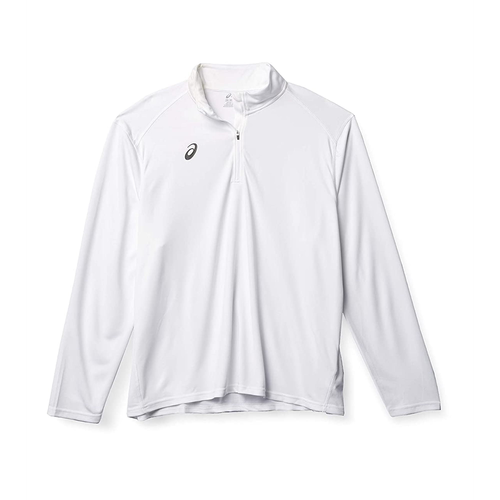 ASICS Mens Solid Henley Shirt, White, Small - Walmart.com