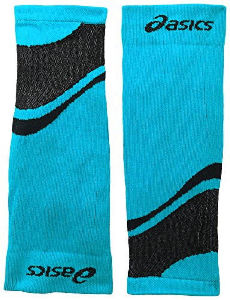 ASICS Rally Leg Sleeves, Turquoise, Large - Walmart.com