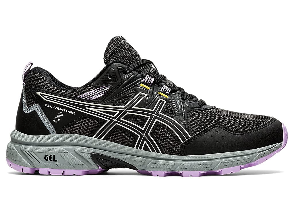 ASICS Women's Gel-Venture 8 Trail Shoes, Size 6.5 US ( WIDE ), Black ...