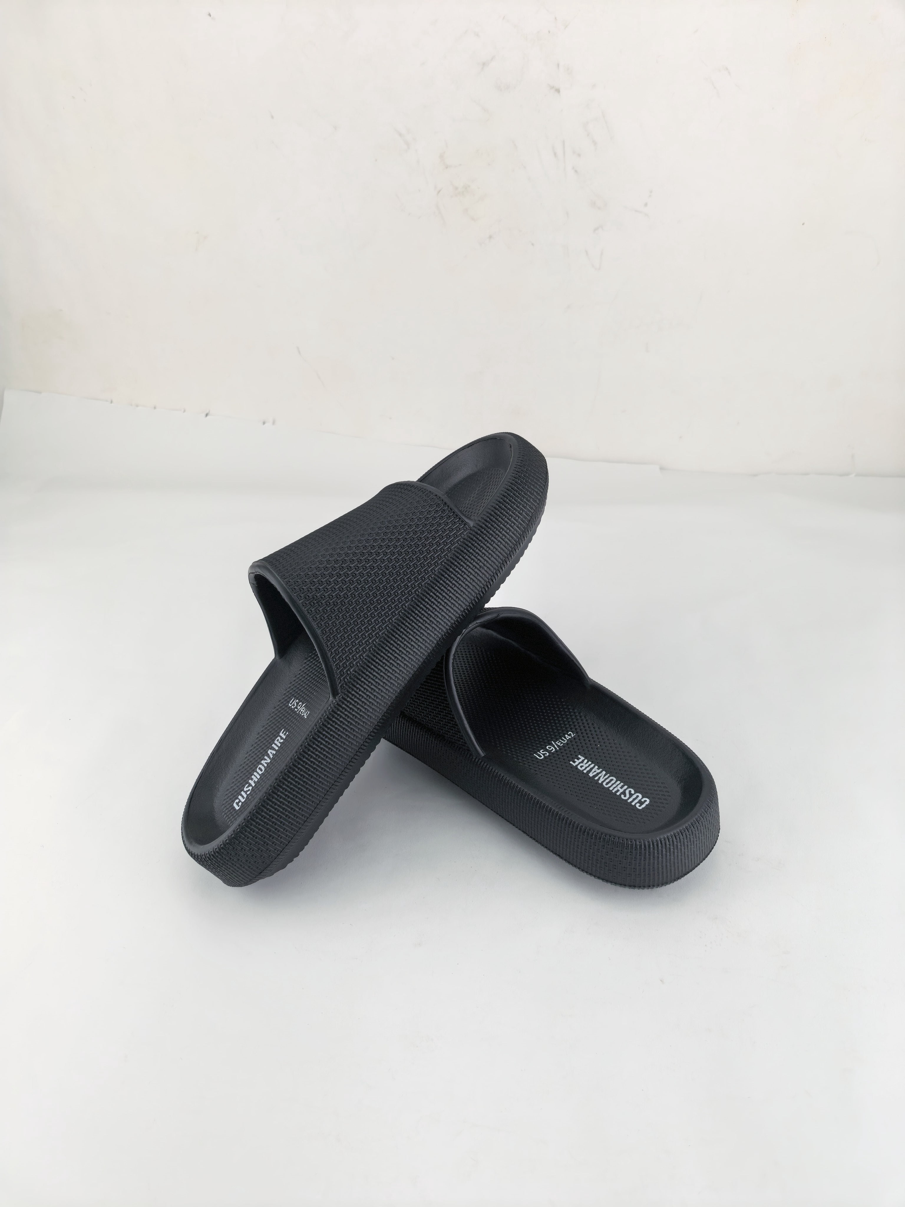 ASITVO Wide Toe Box Slippers Non Slip Slides for Bathroom & Outdoor ...