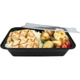 ASK WHOLESALE 24 oz Food Storage Containers With Lids, Meal Prep ...