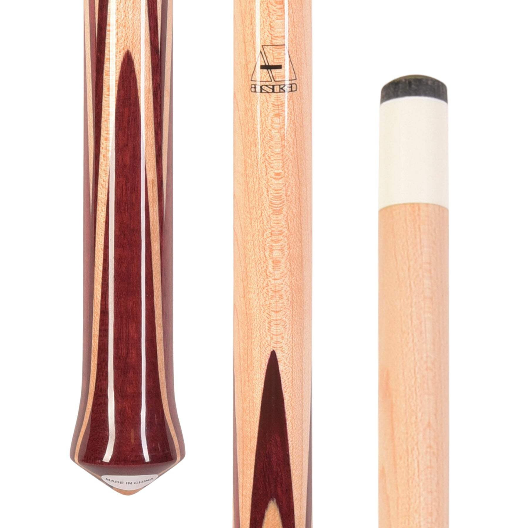 ASKA Jump Cue JC01 Purpleheart Butterfly, Hard Rock Canadian Maple, 29 ...