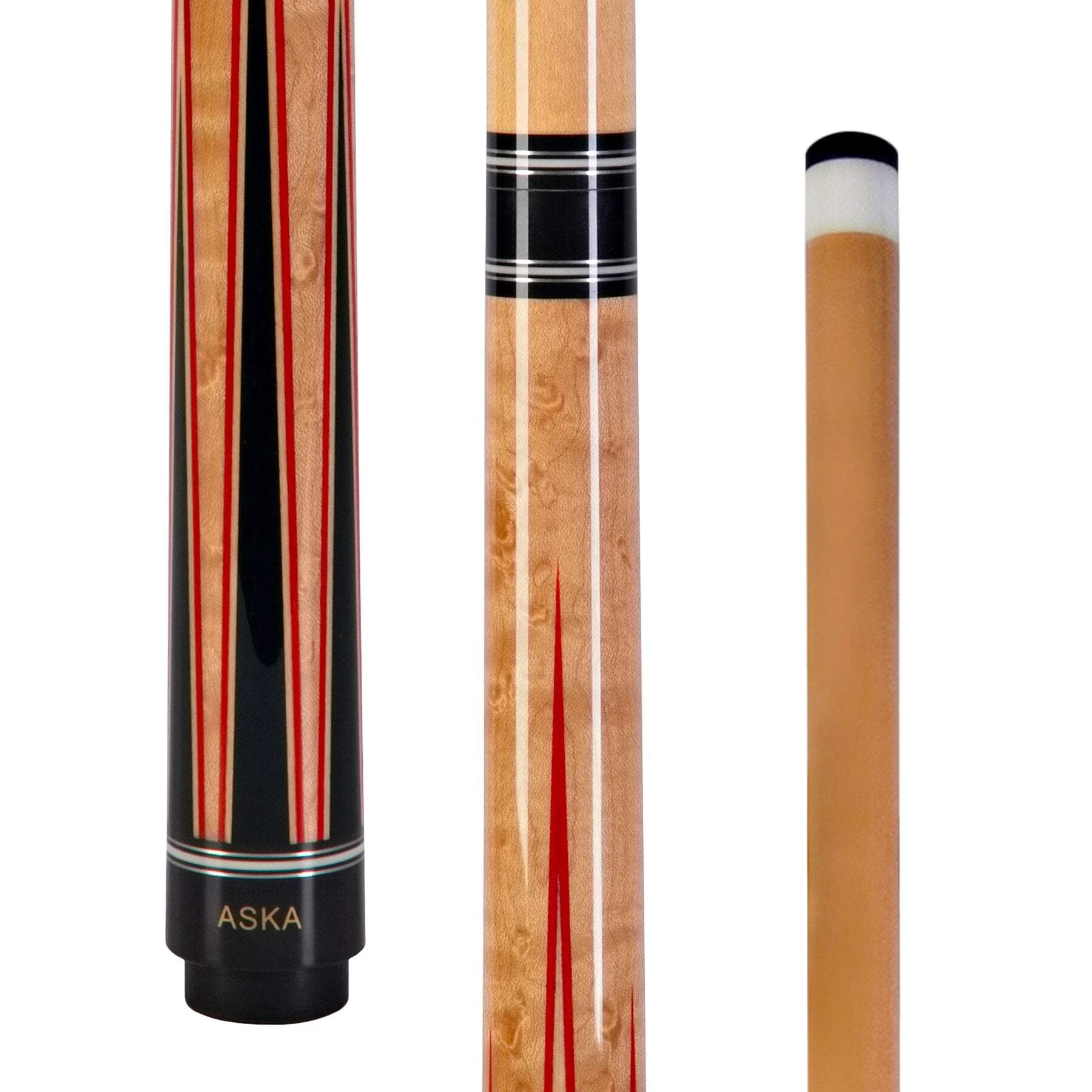 ASKA Jump Cue JC04, Hard Rock Canadian Maple, 29-Inches Shaft, Quick ...