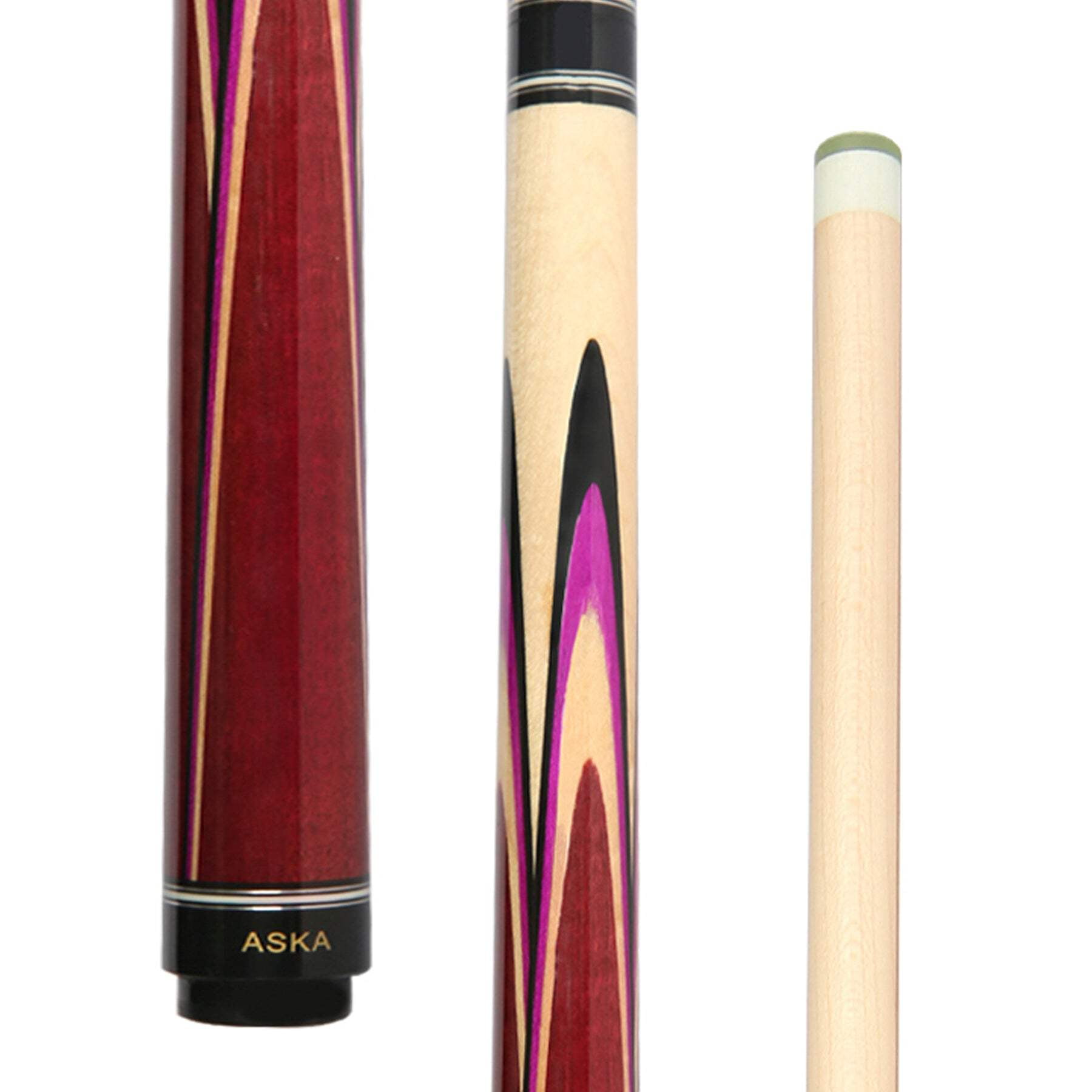 ASKA Jump Cue JC08, Hard Rock Canadian Maple, 29-Inches Shaft, Quick ...