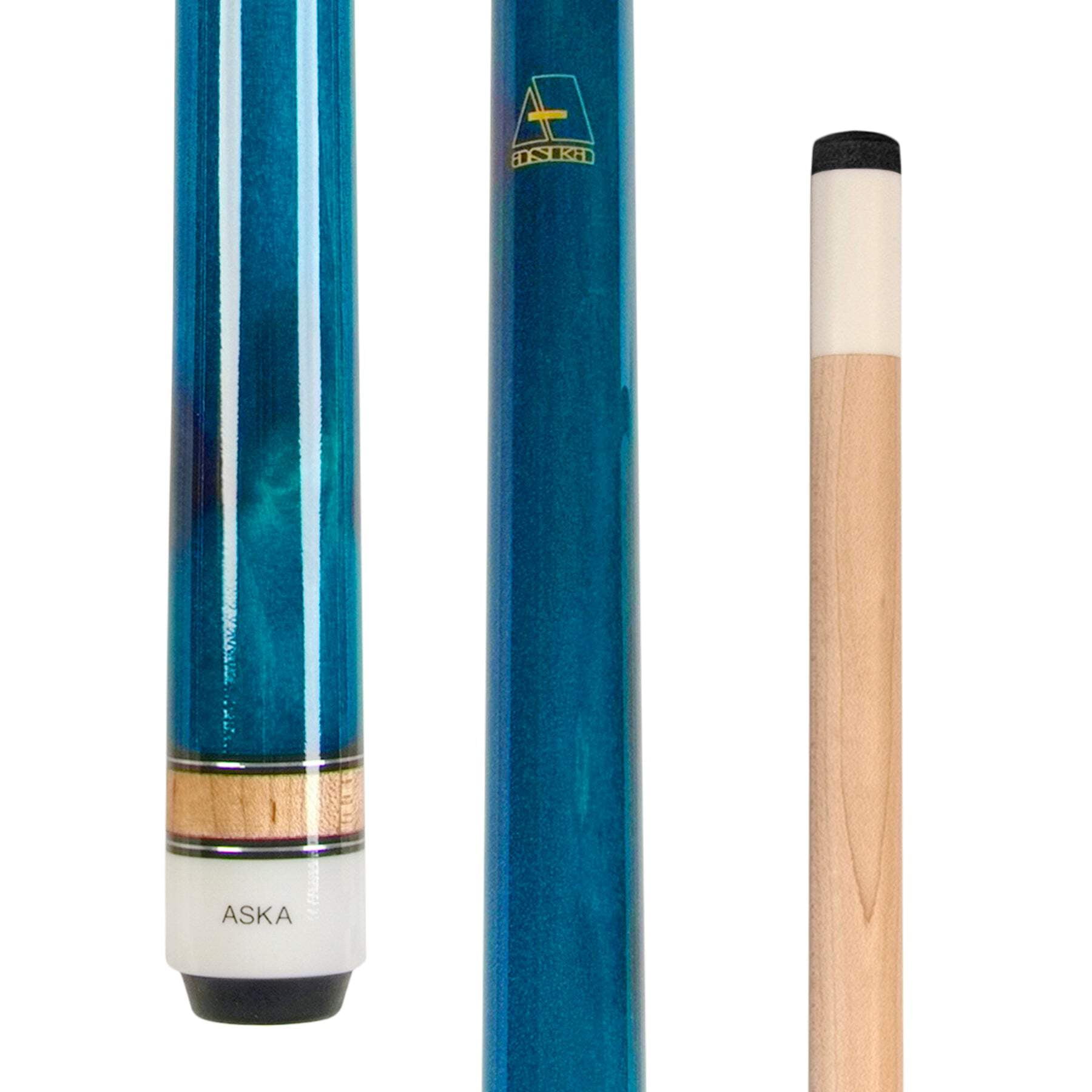 ASKA Pool Cue Blue, 42" Stick, LCSN42BLU - Walmart.com
