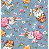 ASKETAM Large Rectangular Easter Basket for Kids, Durable & Cute Gift ...