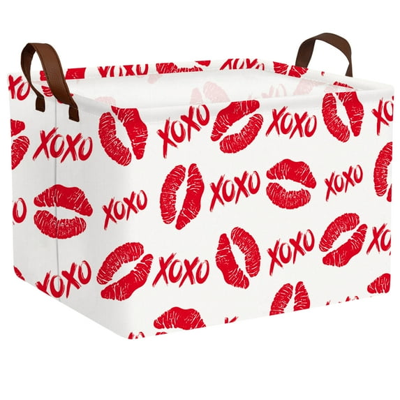 ASKETAM Large Valentine's Day Gift Basket Empty Storage Organizer Kid ...