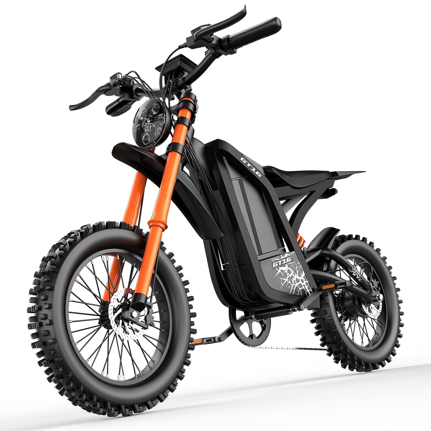 ASKGO GT16 Electric Dirt Bike for Adults,3000W Peak Electric Motorcycle 40MPH 48V 30Ah Battery ...