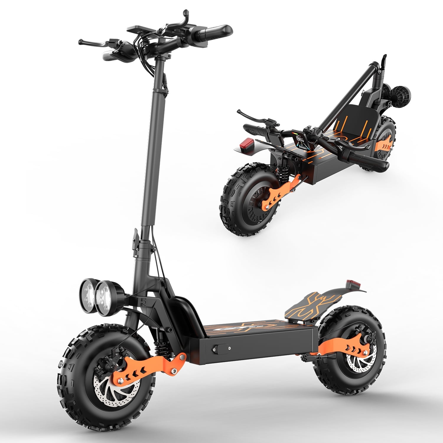 ASKGO GT28 Electric Scooter, 3000W Dual Motor, 35MPH & 75-Mile Range ...