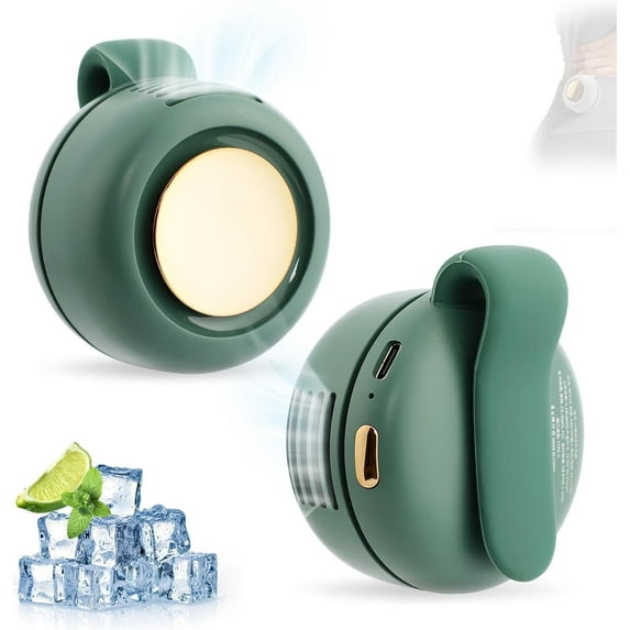 ASKITO Small Clip Fan, Personal Waist Neck Fans, Portable Silent Mini ...