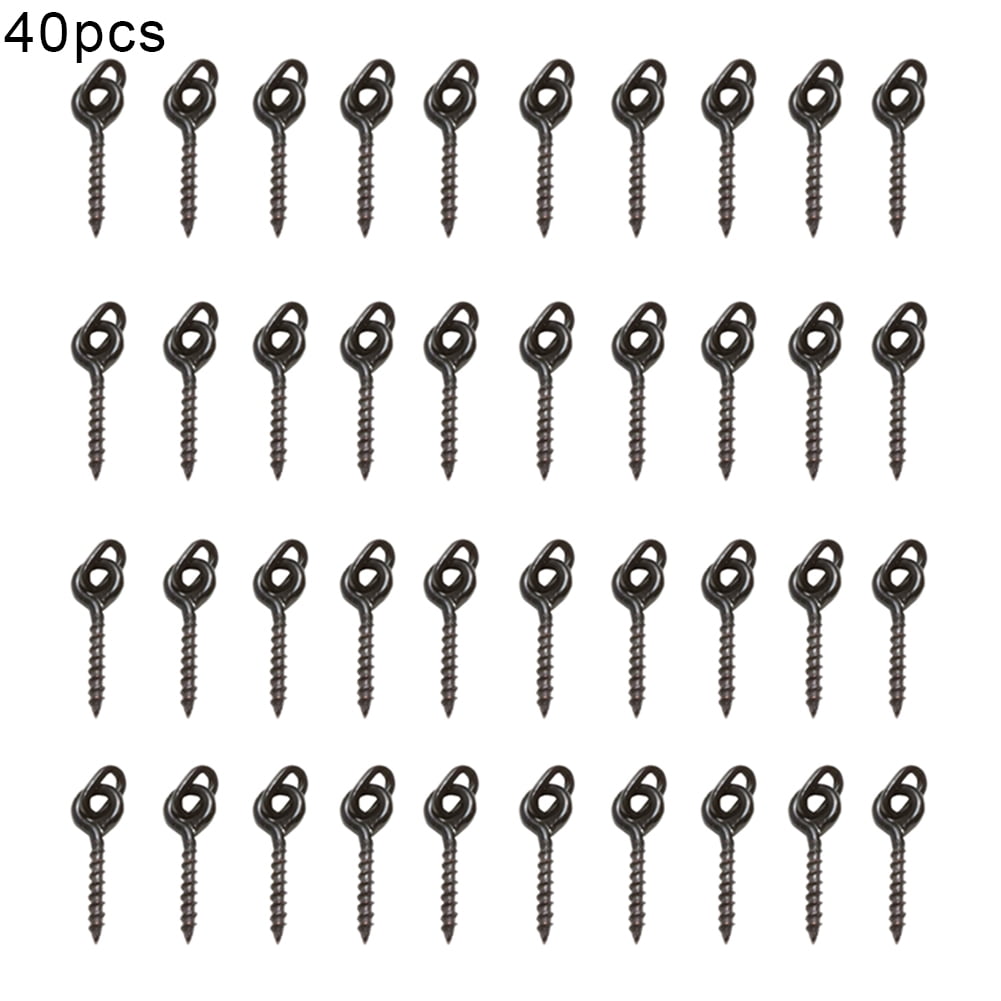 ASKMZ 12mm Oval Loop Bait Metal Screws for Carp Up Rigs Tools - Walmart.com