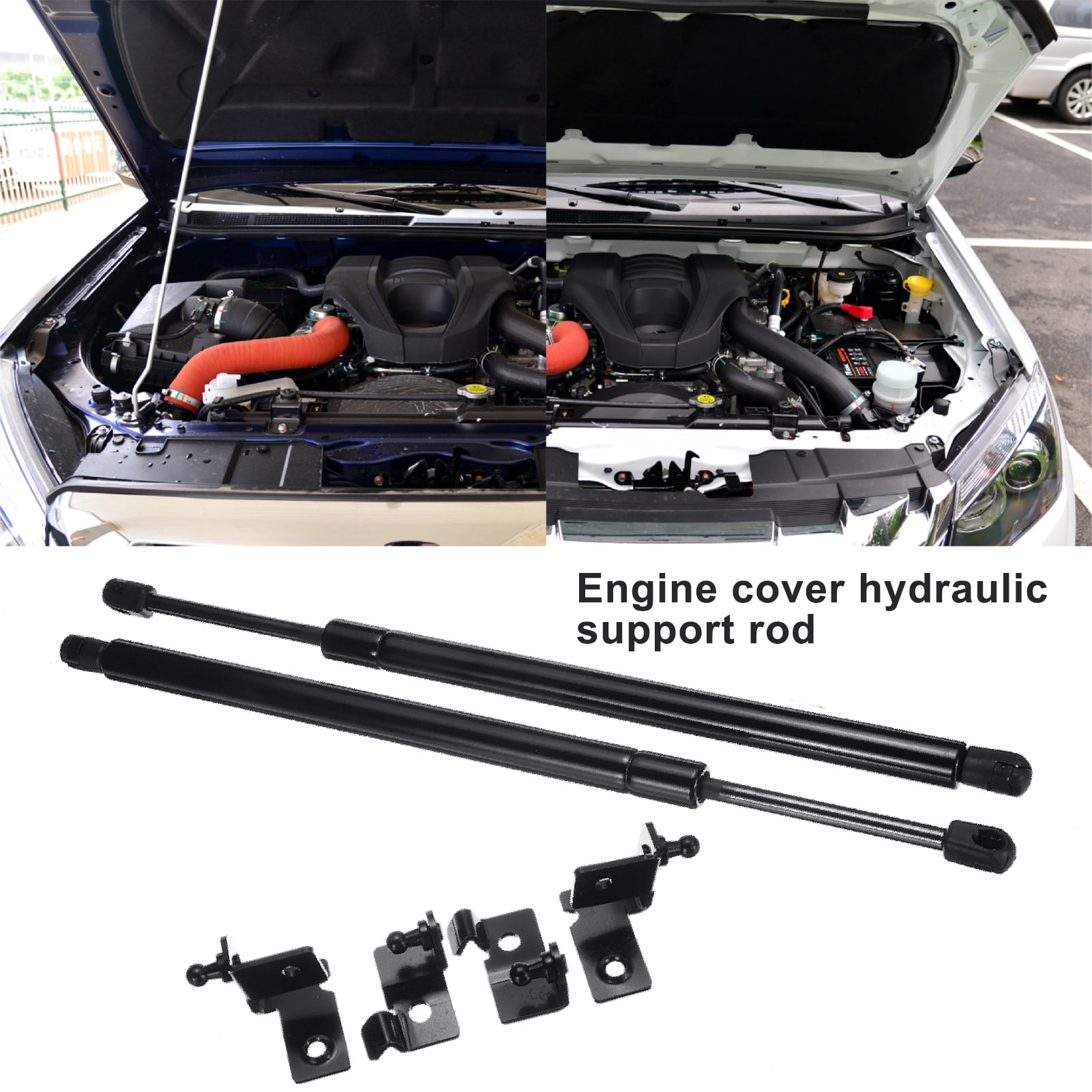 ASKMZ 2 Pcs Tail Support Strut Easy Operation High Strength Spring ...