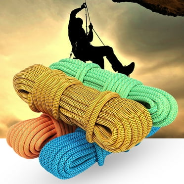 Wolike 10M/32.8FT Outdoor Climbing Rope, Nylon Rope, Safety Rope ...