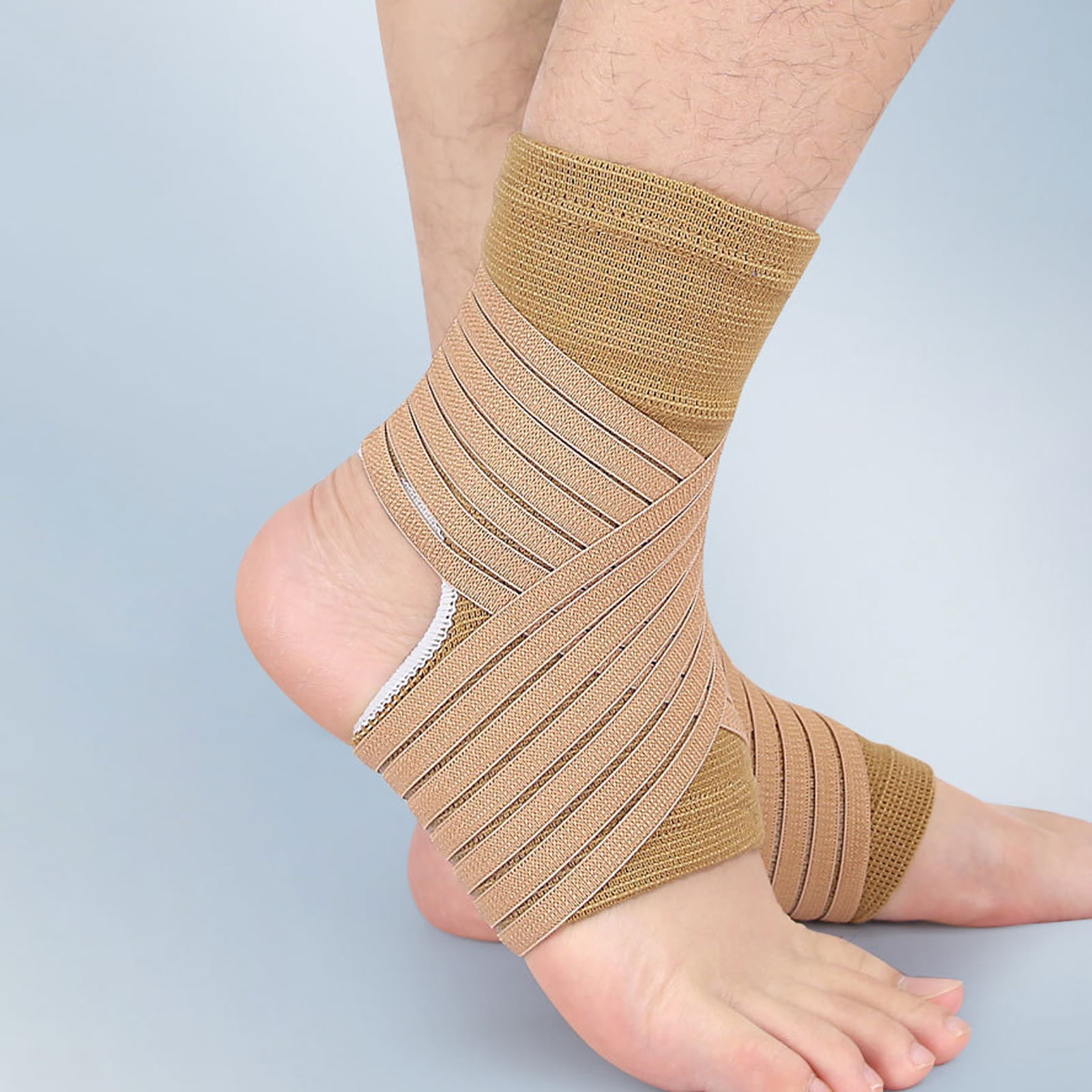 ASKMZ Ankle Support Braces with Fastener, 1 Pair Super Soft High ...