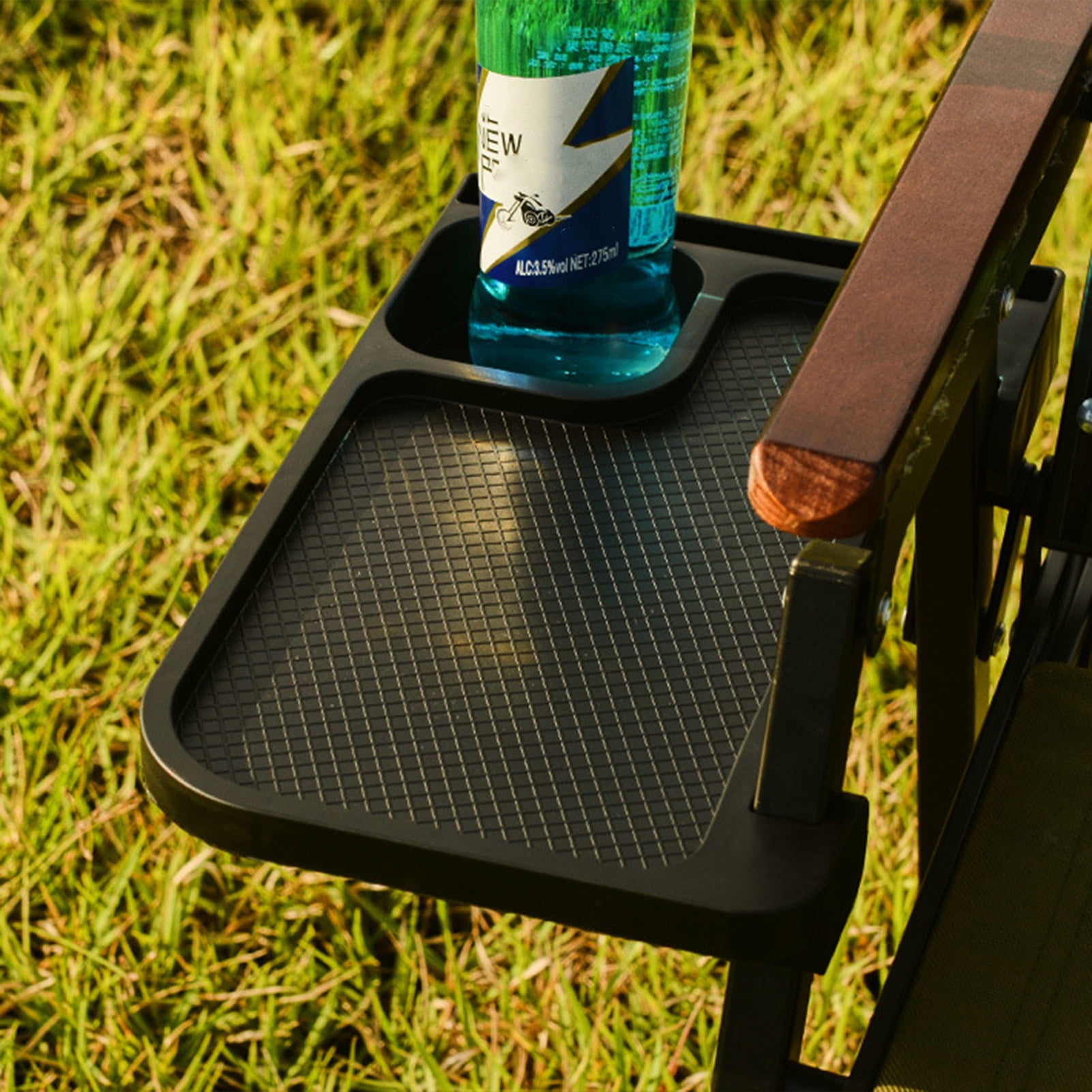 ASKMZ Camping Chair Storage Tray Camping Chair Shelf Cup Holder Bunk ...