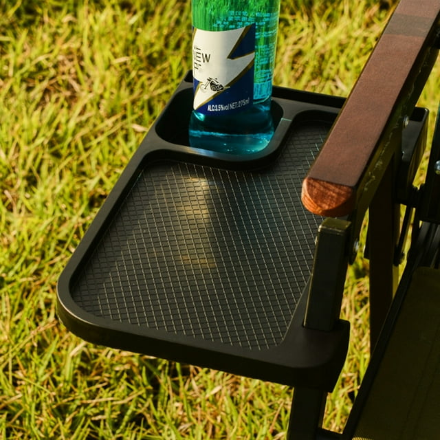 ASKMZ Camping Chair Storage Tray Camping Chair Shelf Cup Holder Bunk ...