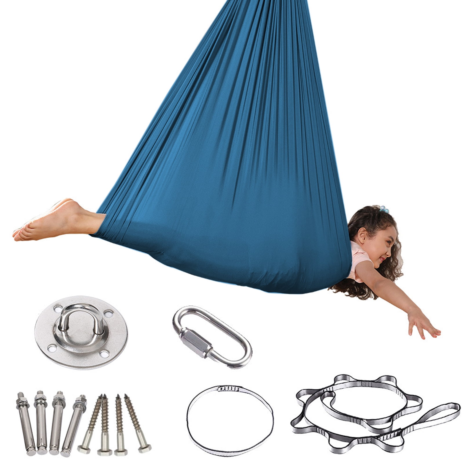 ASKMZ Children's Full Body Sensory Compression Swing Hammock Stretchy ...