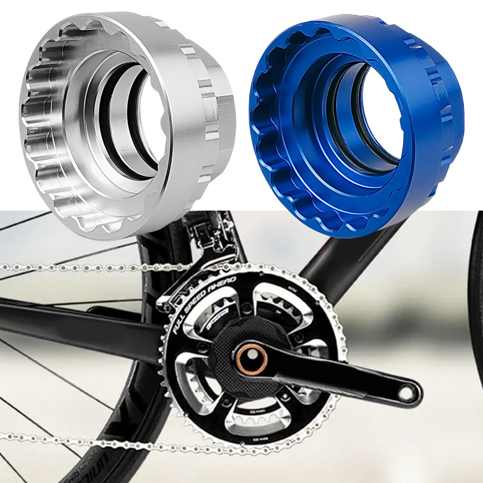 ASKMZ Crank Puller Bike Crankset Tool High Hardness Aluminum Alloy ...