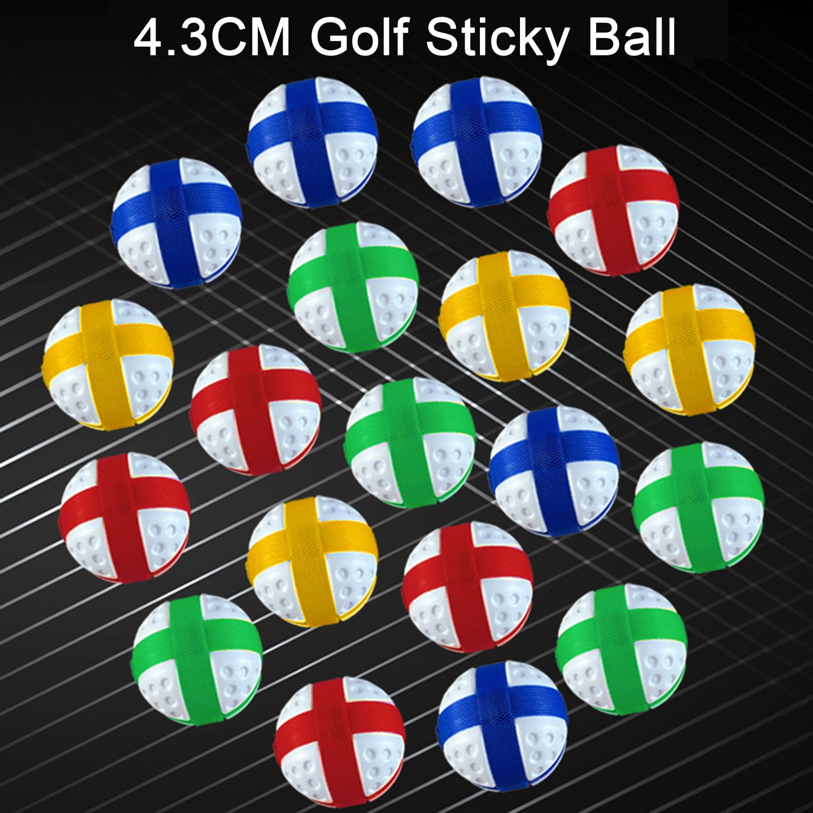 ASKMZ Dart Throwing Ball 5Pcs Sticky Fasten Hook Design Portable Mini ...