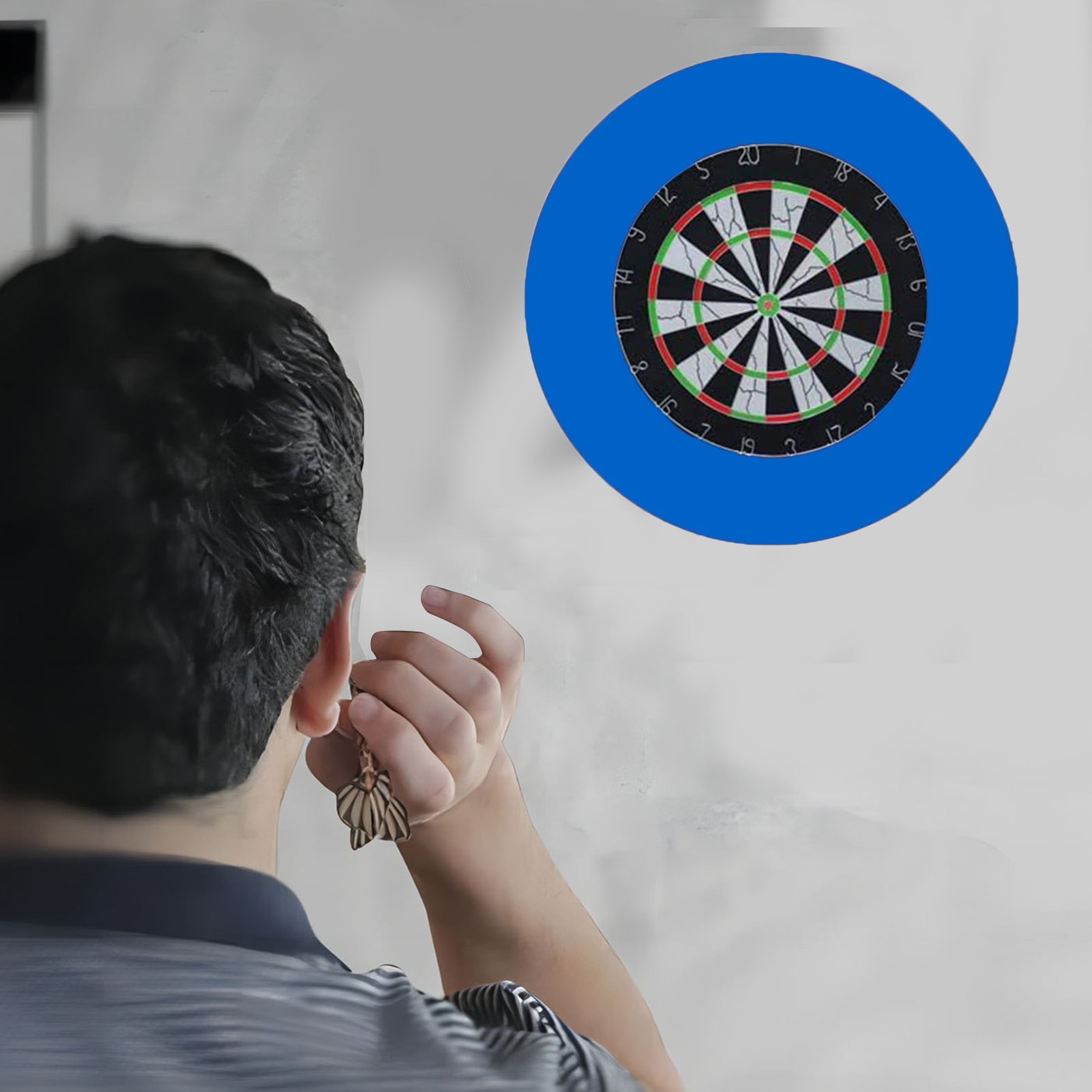 ASKMZ EVA Dartboard Backboard Surround Protective Ring Wall Protector ...