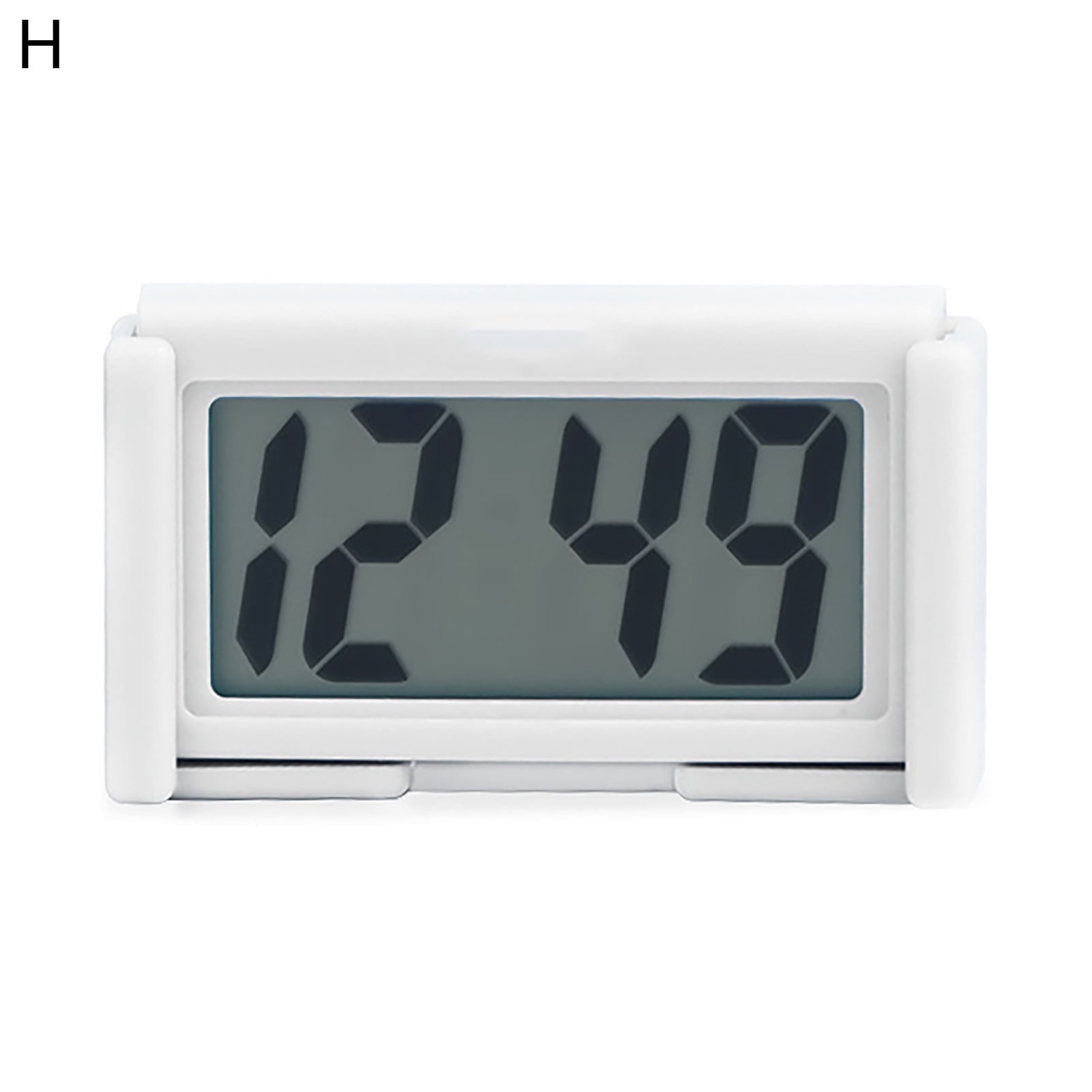 ASKMZ Electronic Clock Self-adhesive Mini LCD Display Large Screen ...