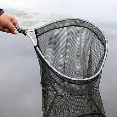 8-Inch Fishing Net – Lightweight Aluminum, Steel and Nylon Bait Net for ...