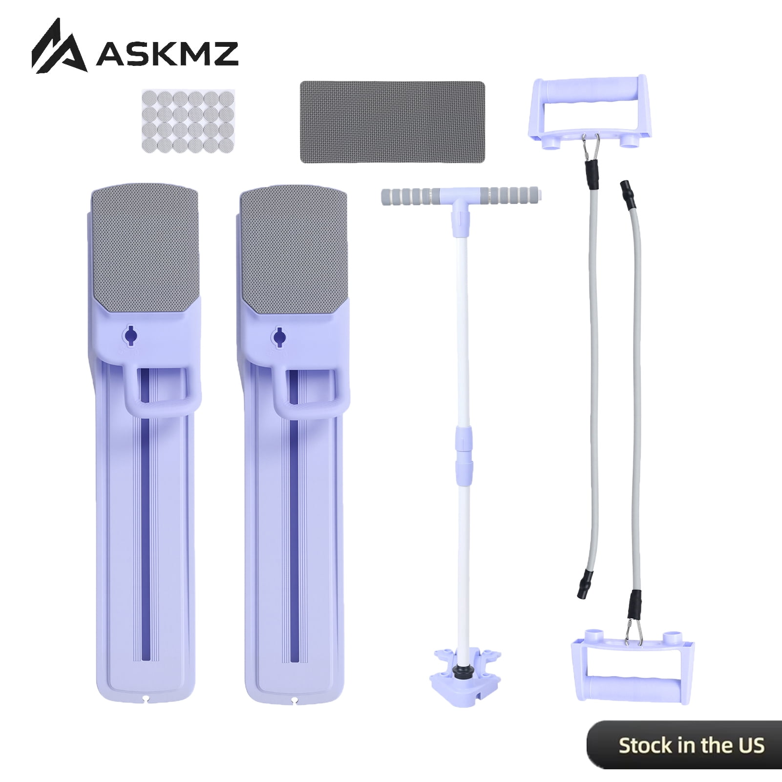 ASKMZ Full Body Pilates Board Home Reformer Foldable Adjustable ...