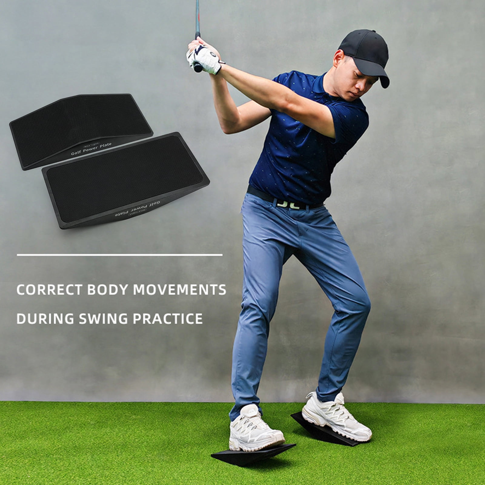 ASKMZ Golf Shift Board, Lightweight Portable Weight Shift Boards, Power ...