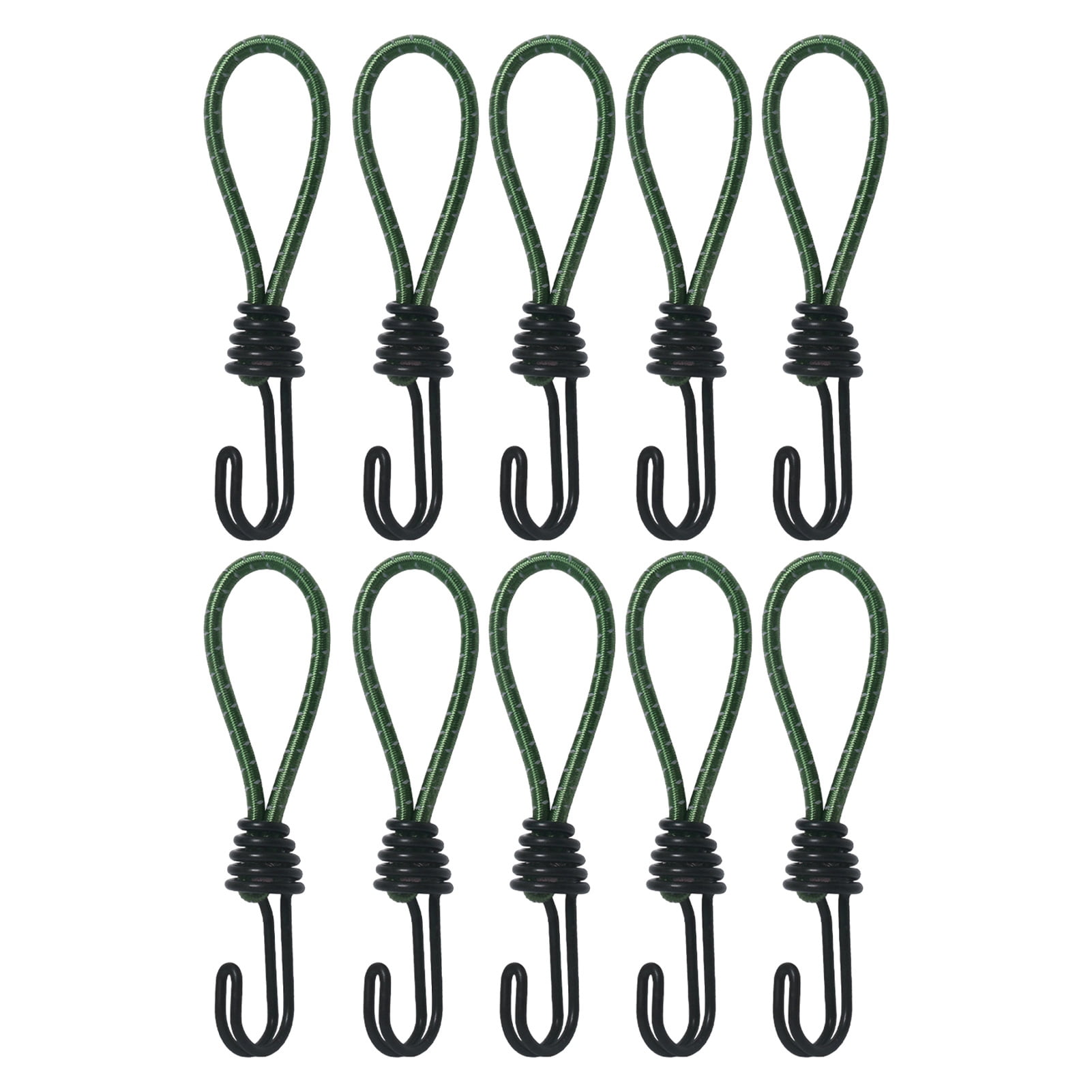ASKMZ Multi-purpose Hook 10Pcs Drawstring Elastic Rope Buckles Strong ...