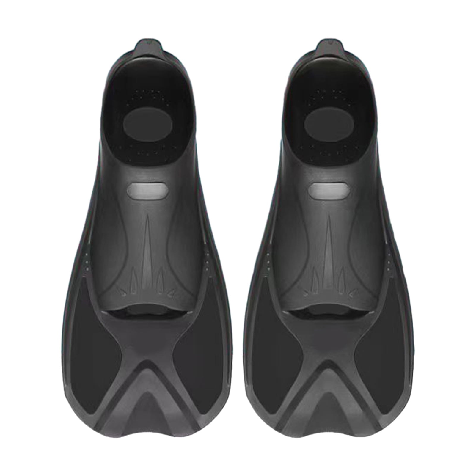 ASKMZ Professional Swim Flippers 1 Pair Plastic Diving Fins Swimming ...