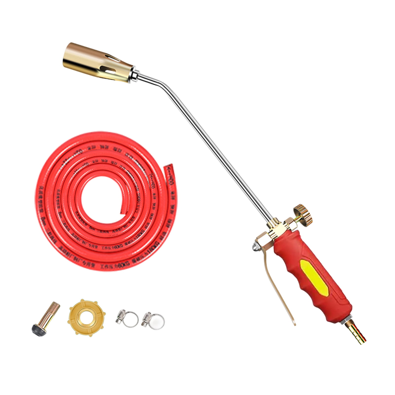 ASKMZ Propane Weed Burner Kit Self-Igniting Portable with Flexible Hose ...