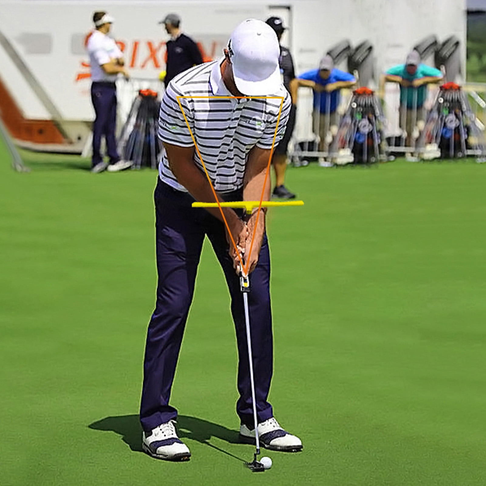 ASKMZ Putter Improvement Tool T-Shaped Golf Putting Training Aid High ...