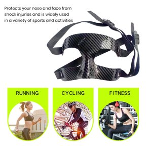 Basketball Adjustable Strap Face Covering Face with Padding 15cmx9cm ...