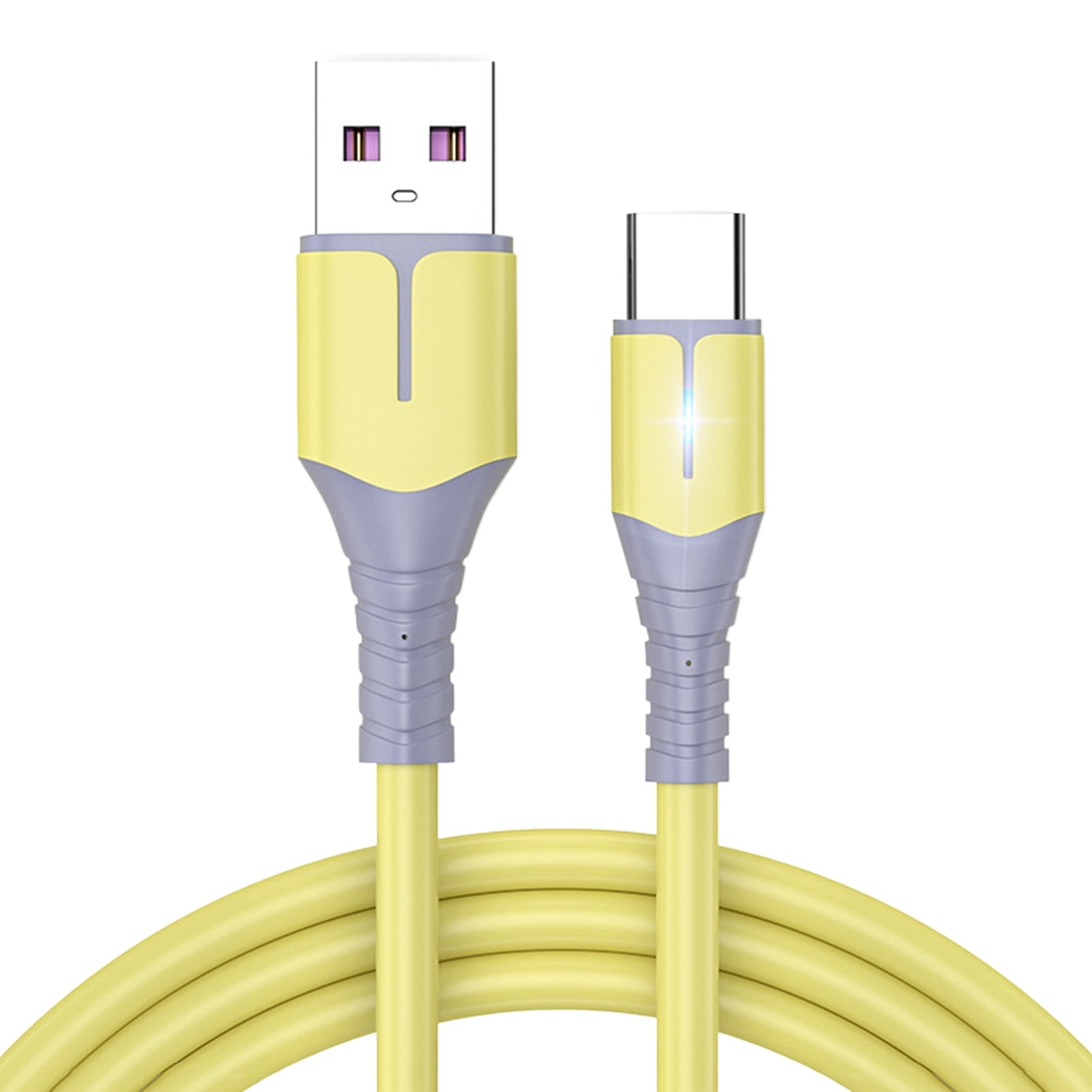 ASKMZ Super Fast Charging Data Cable LED Indicator Flame Retardant Anti ...