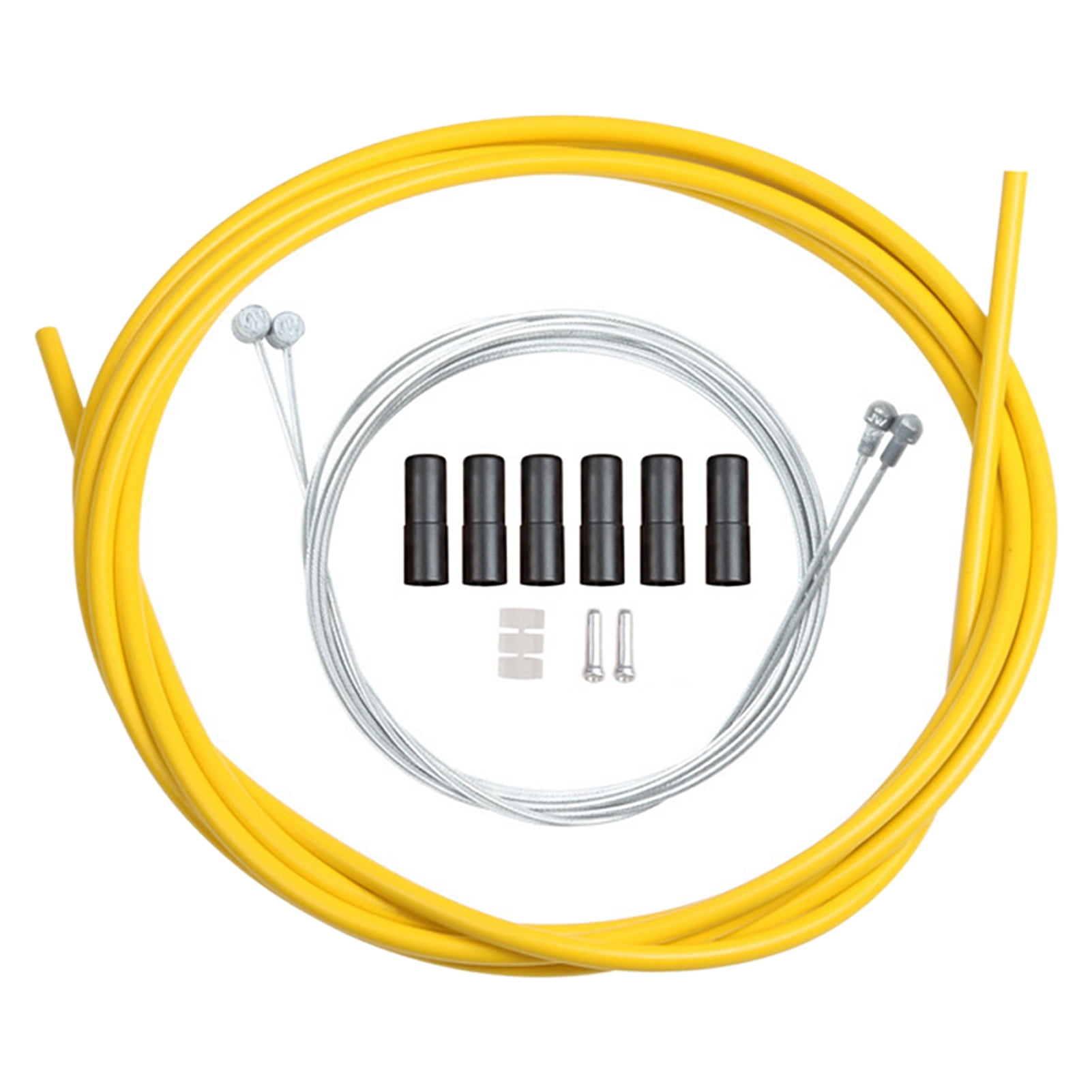 ASKMZ Universal MTB Mountain Bike Road Bicycle Stainless Steel Derailleur Shift Cable Line ...