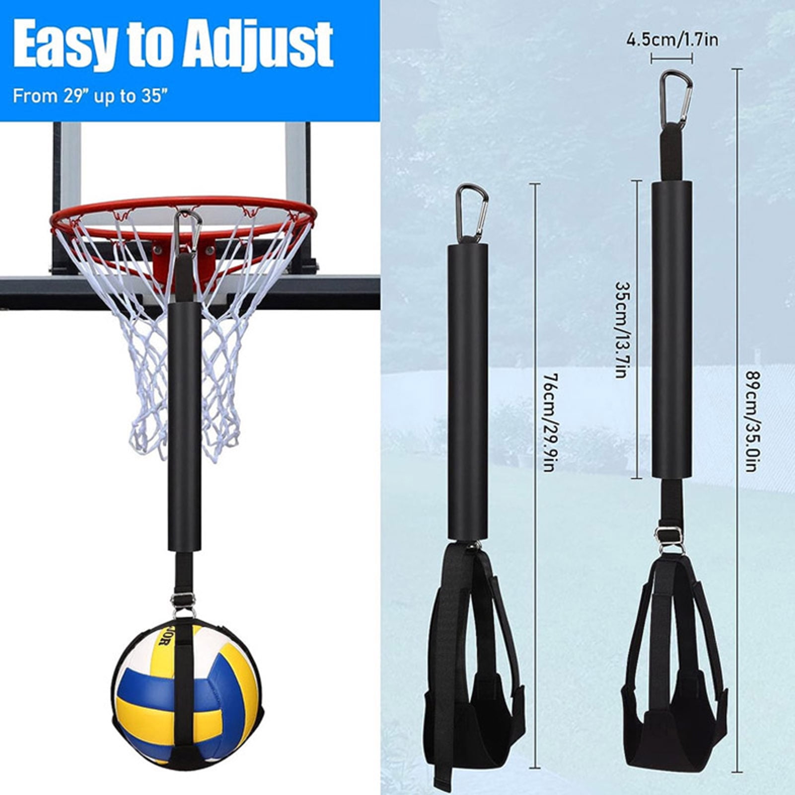 ASKMZ Volleyball Spike Training Aid Volleyball Trainer Length ...