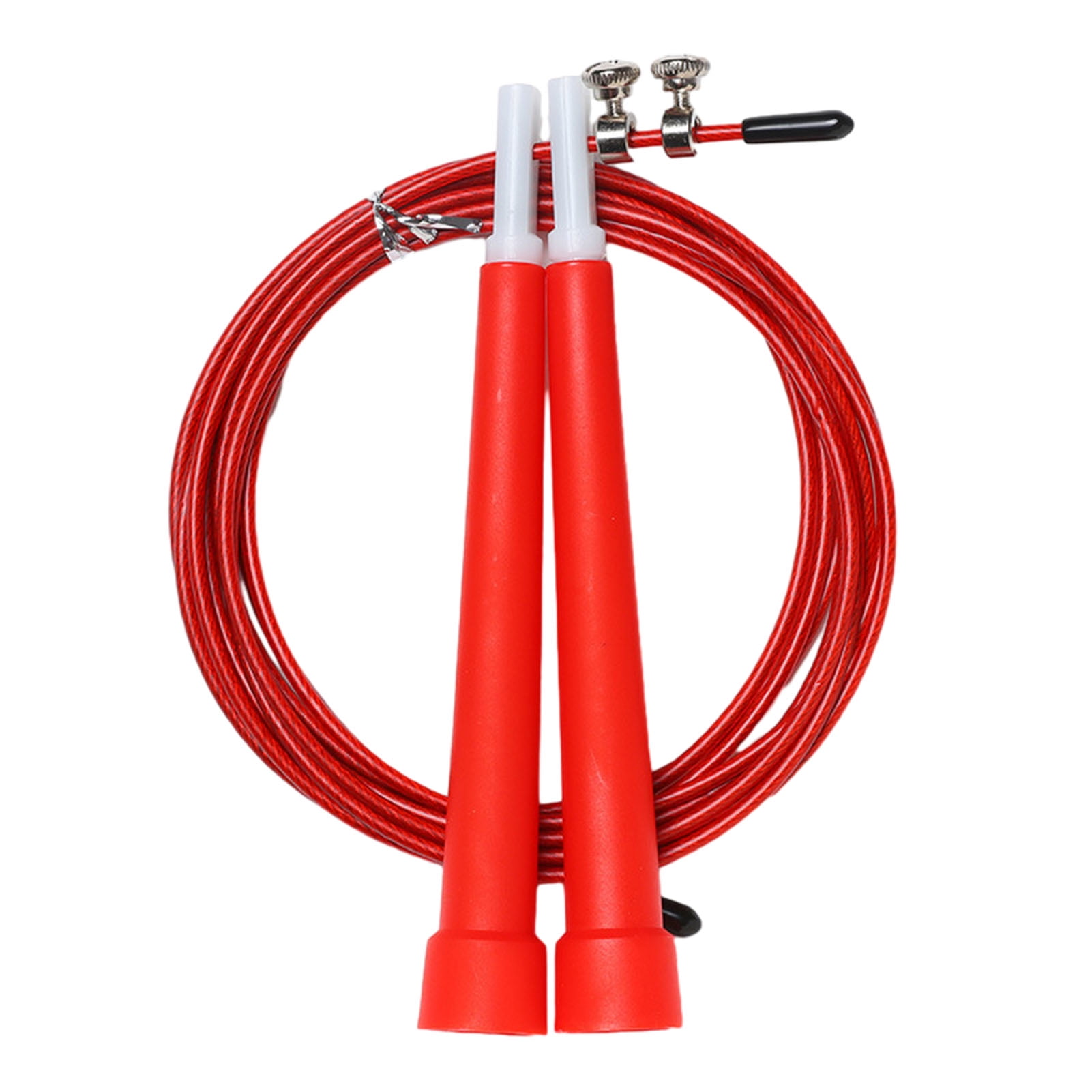 ASKMZ Weighted Jump Rope Set Steel Wire Adjustable Fitness Skipping ...